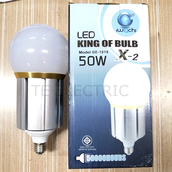 IWACHI E27 50W LED KING OF BULB X-2 (6500K DAYLIGHT) | Shopee Malaysia