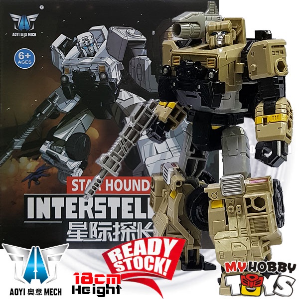 Aoyi Mech Transformable Robot H6002 9a1 Star Hound Interstellar