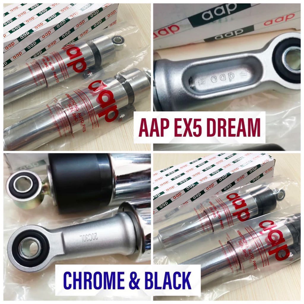 ABSORBER AAP CHROME FOR HONDA EX5 DREAM | Shopee Malaysia