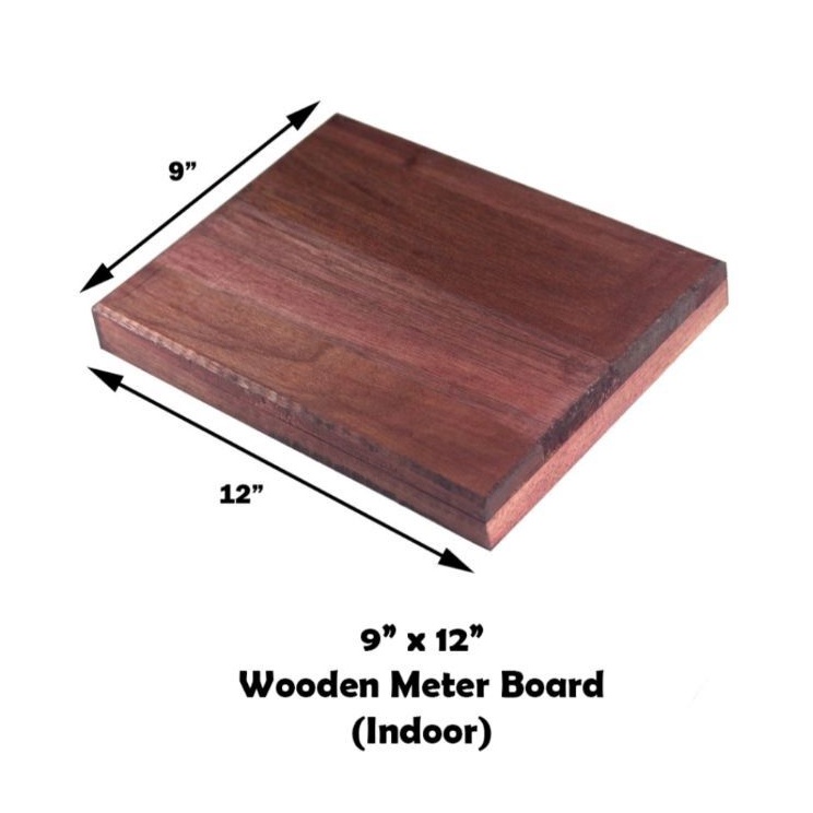 Wooden kWh TNB Meter Board 9"X12" [Single Phase 240V] Papan Meter TNB ...