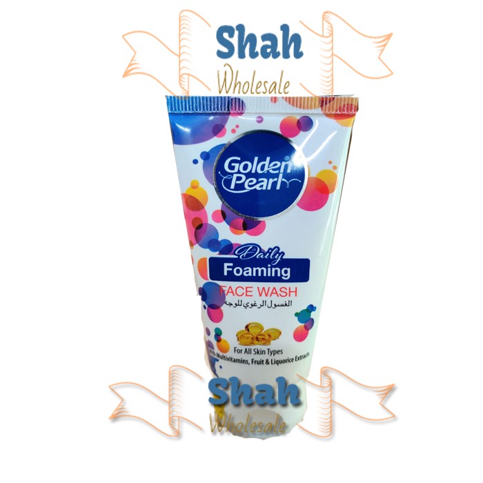 Golden pearl whitening series foaming facial wash New 100% authentic form Pakistan "Shah ...
