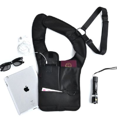 Security Anti-theft Hidden Armpit Shoulder Bag Mobile Phone Key Pack ...