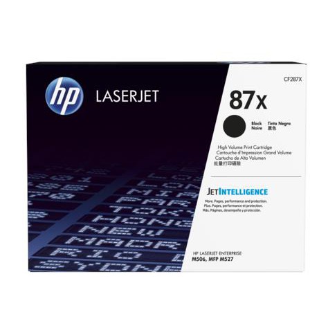 HP 87X High Yield Black Original LaserJet Toner Cartridge(CF287X ...