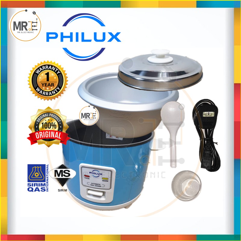 *PROMOTION* Philux PL-10 Rice Cooker 1.0L [FREE BUBBLE WRAPPING] | PGMall