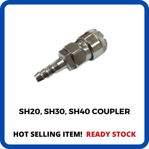 Pneumatic Air Compressor Hose Quick Coupler Plug Fitting Air Hose ...
