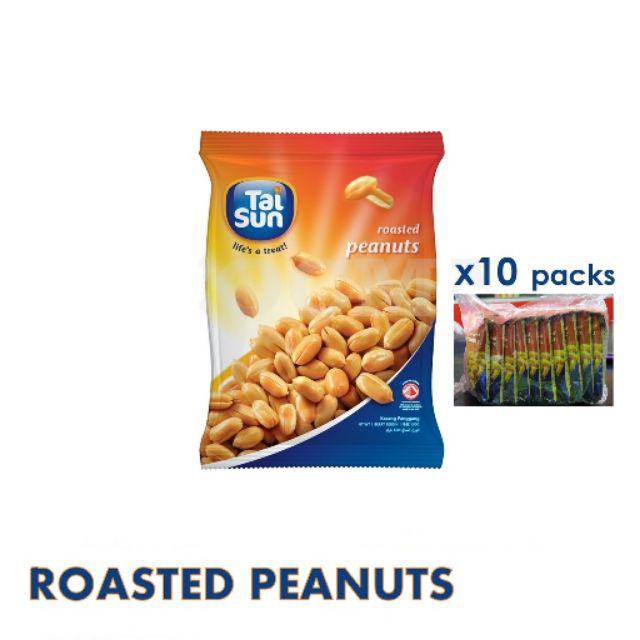 [TKM] Tai Sun Peanuts ( 10 Packs FREE 1 Pack x 40g ) | Shopee Malaysia