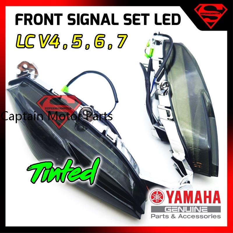 Signal Front Yamaha LC135 New V4 V5 V6 V7 TINTED Original Thai SIGNAL DEPAN SMOKE | Shopee Malaysia