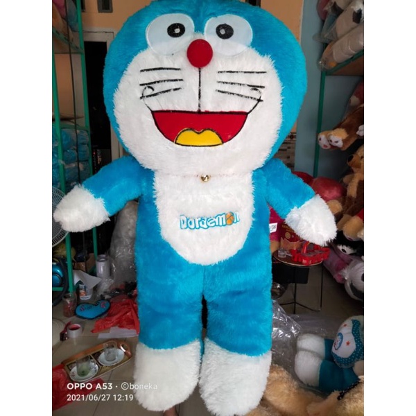 Super Jumbo Doraemon bell doll uk 1 meter | Shopee Malaysia