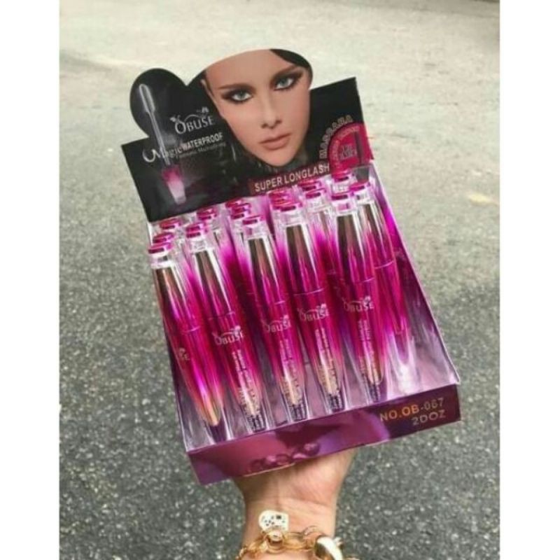 🔥OBUSE MASCARA 1BOX (24pcs) 💯 | Shopee Malaysia