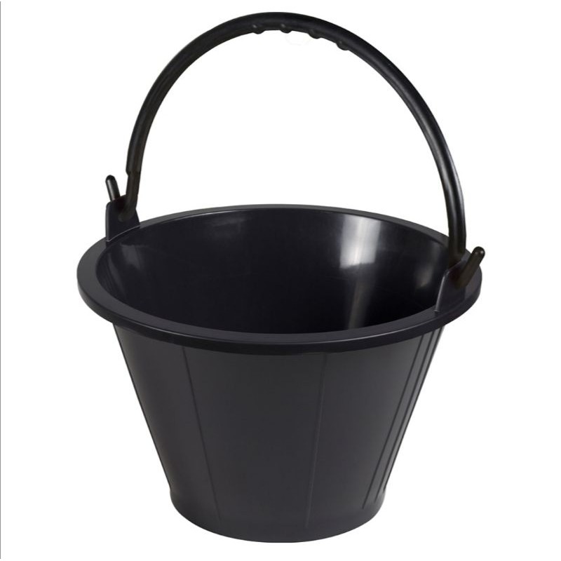 6 litre builder bucket (black) | Shopee Malaysia