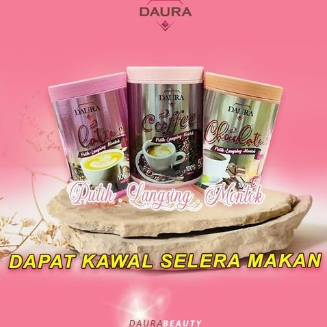 DAURA COFFEE / CHOCOLATE / PUTIH, LANGSING & MONTOK 2025!! | Shopee ...