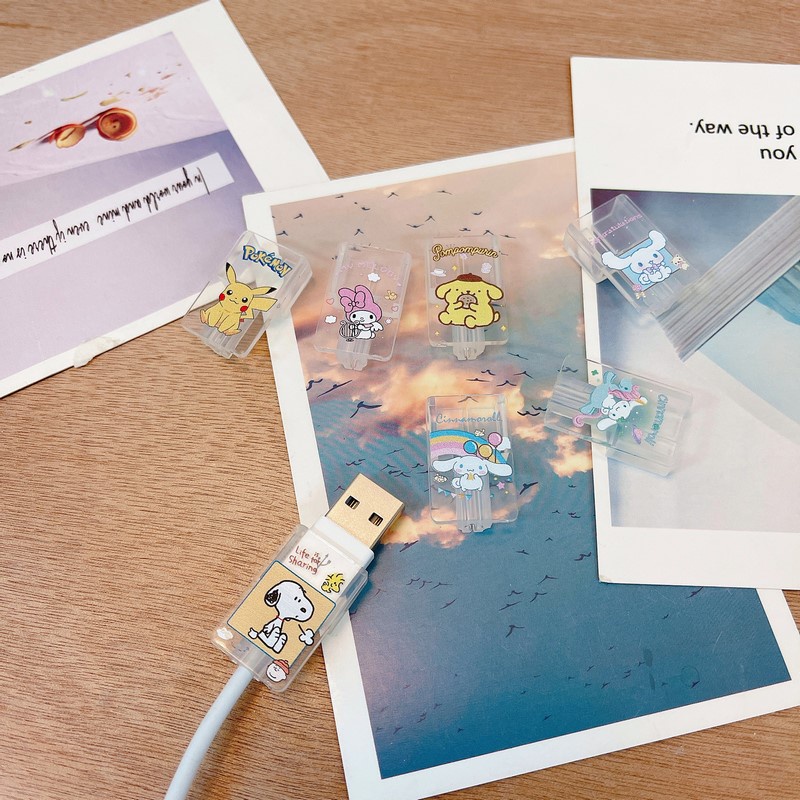 【Stock Ready】Anti-break USB Cable Protector Data Line Cord Protector ...