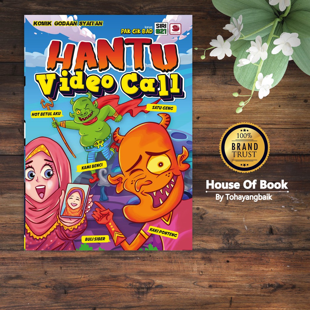 Hantu Video Call Pengarang : Pak Cik Bad | Shopee Malaysia