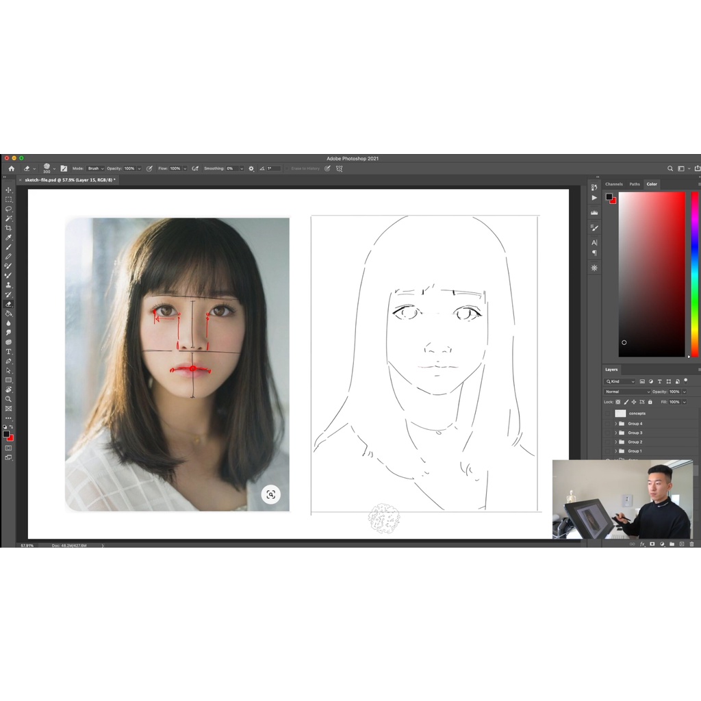 Drawing tutorial Samdoesarts Patreon (Read description) | Shopee Malaysia