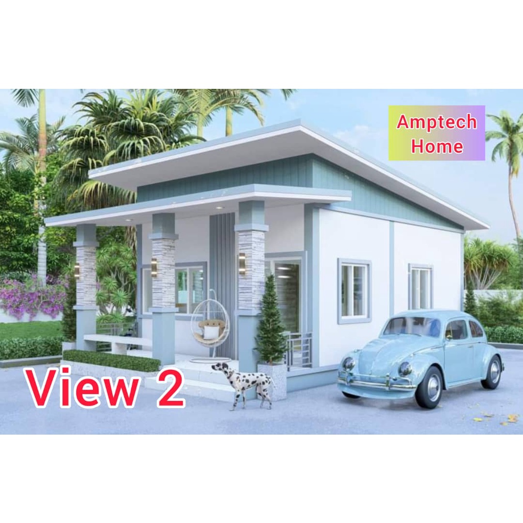 PELAN RUMAH 2 BILIK (LANTAI 22'x34') 748KPS ((BACA DESCRIPTION ...