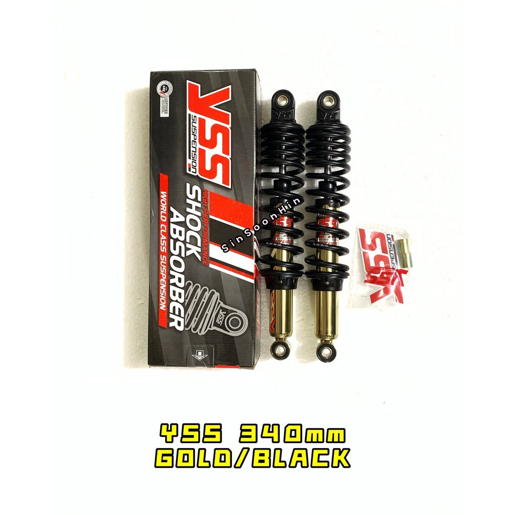 340mm YSS RxZ /Ex5 / Kriss / Wave100 / WAVE125 / DASH ALPHA TOP UP Rear ...