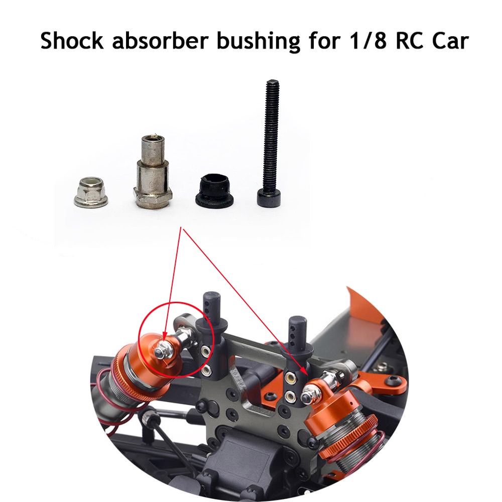 1:8 Universal type Shock Absorber Bushing Holder Fixing Screw for ZD ...