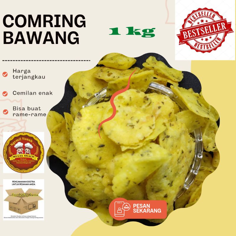 1kg Onion comring / Crispy Onion comring 1kg | Shopee Malaysia