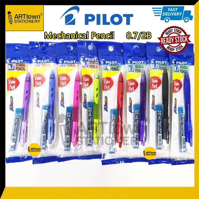 Pilot Rexgrip Mechanical Pencil 0.7 2B (Rexgrip) | Shopee Malaysia