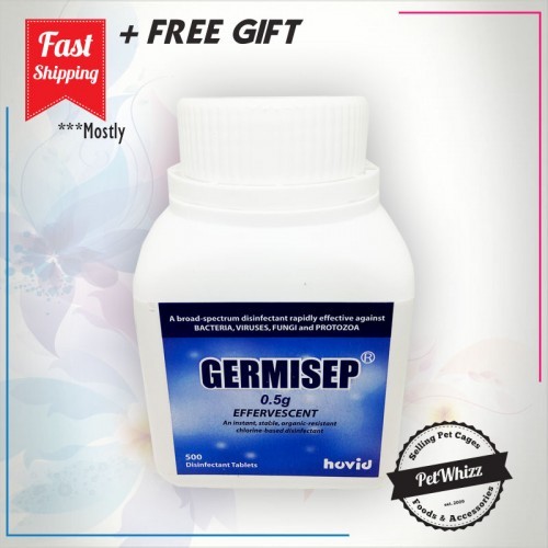 Germisep Effervescent Tablet 0.5g X 500's (1 Bottle) | Shopee Malaysia
