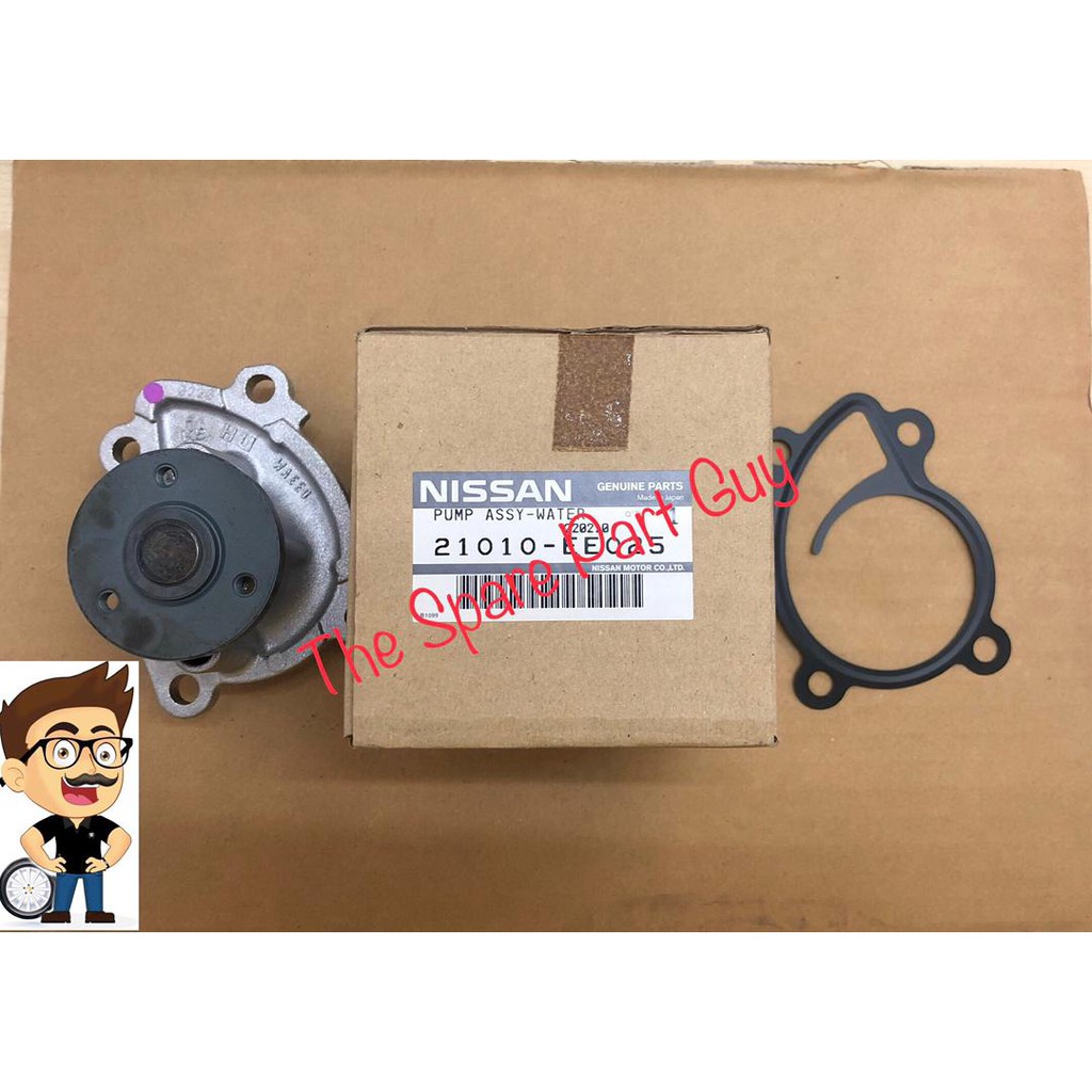 Nissan water pump (WITH GASKET) 21010-EE025 (Nissan Genuine) Livina L10 ...