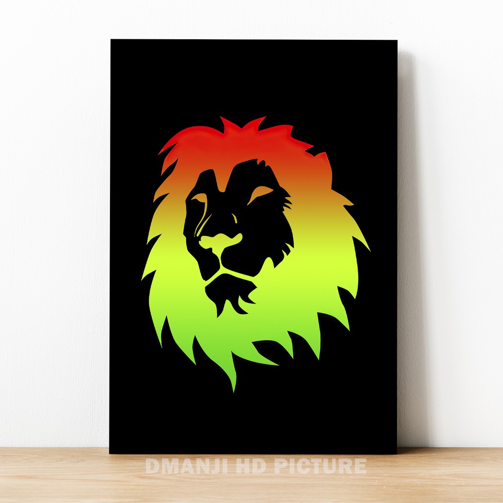 HIASAN DINDING KAYU 22-55 REGGAE Wall Hanging/20x30/BOB MARLEY Wood ...