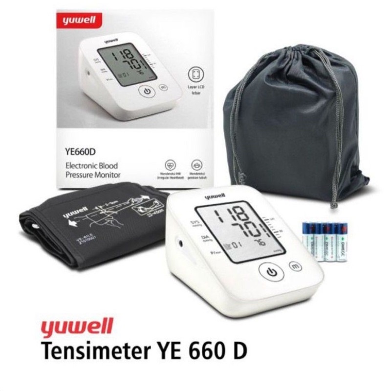 Yuwell YE 660d Digital Tension/YE660D Electric Digital Tensionmeter ...
