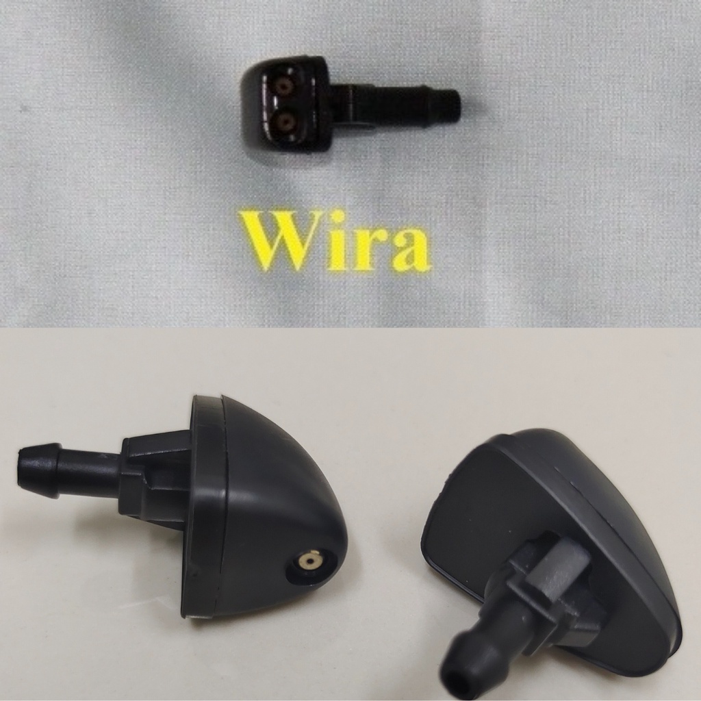 front rear wiper nozzle wira putra perdana satria | Shopee Malaysia