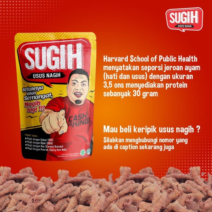 SUGIH Intestine Nagih Intestinal Chips - Krispy Fried Intestine Chips ...