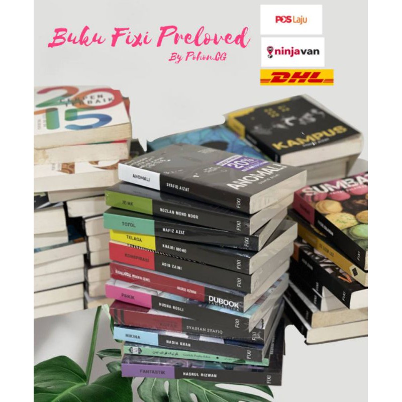 [PRELOVED 1.0] ENGLISH BOOKS NOVEL BUKU FIXI POJOK LEJEN PRESS NOVEL ...