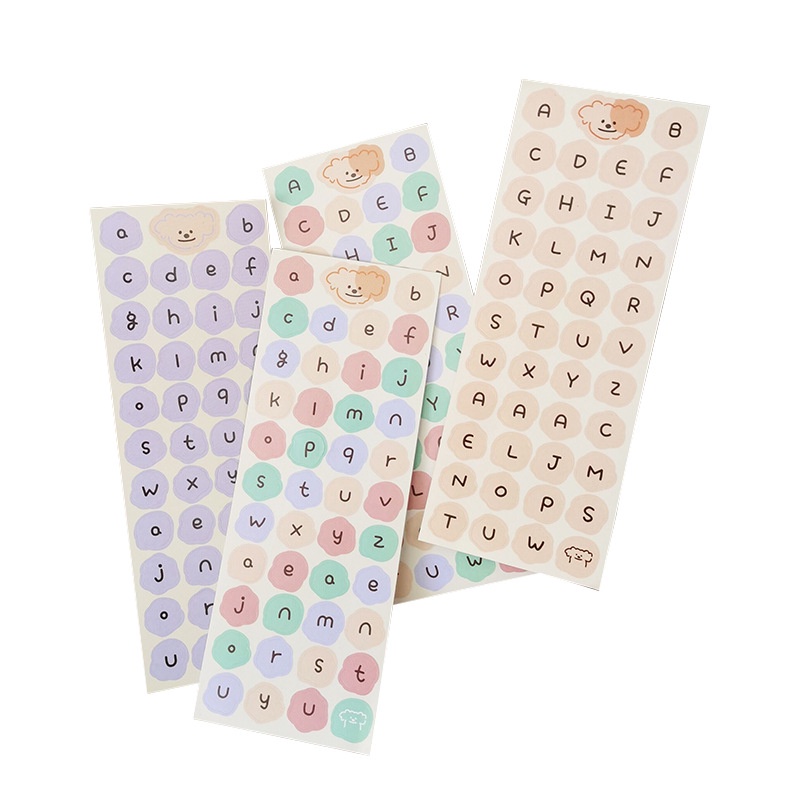 Letter Sticker Winzige Alphabet Sticker Letters for Keyboard Cute ...
