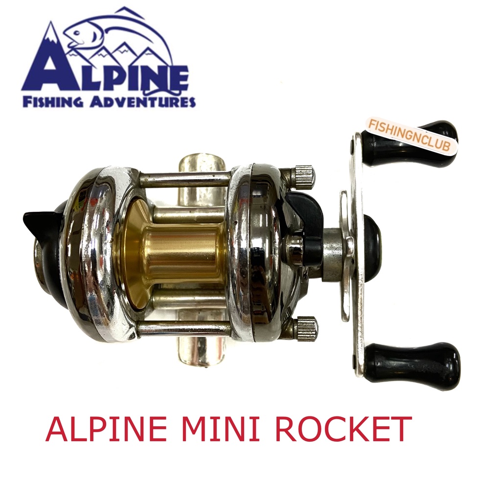 ALPINE MINI ROCKERT BAITCASTING REEL FISHING REEL (NO BOX) | Shopee ...