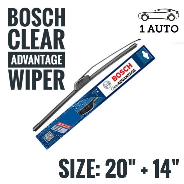 BOSCH CLEAR ADVANTAGE WIPER for TOYOTA VIOS NCP42, KEMBARA (SIZE: 20 ...