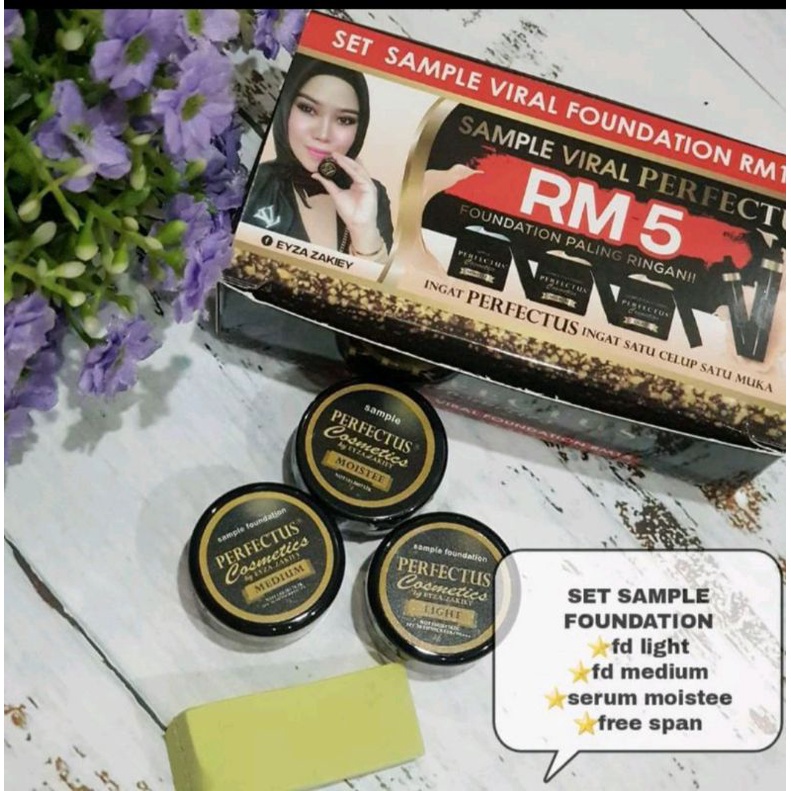 💯ORIGINAL PERFECTUS FOUNDATION ORIGINAL🔥 | Shopee Malaysia