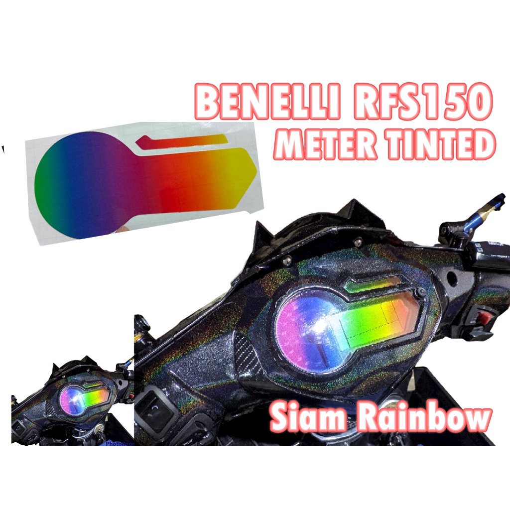 TINTED METER BENELLI RFS RFS150 150RFS STICKER TINTED METER STIKER ...