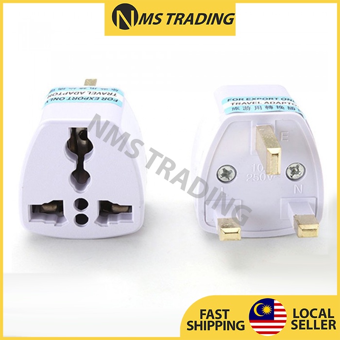 Tourism Conversion Plug Universal Adapter British Socket Adapter 3 Pin ...