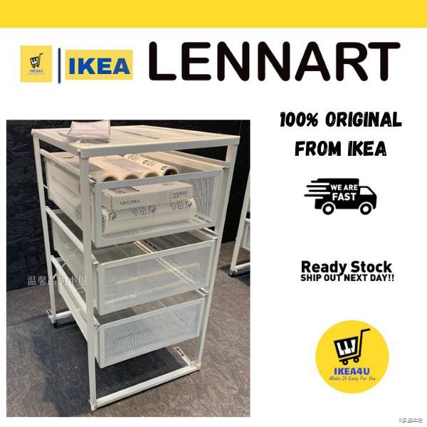 💥READY STOCK💥 IKEA LENNART Drawer Unit, white / Unit Laci, Putih ...