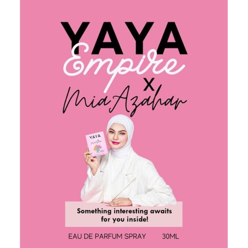 PERFUME YAYA X MIA AZHAR | Shopee Malaysia