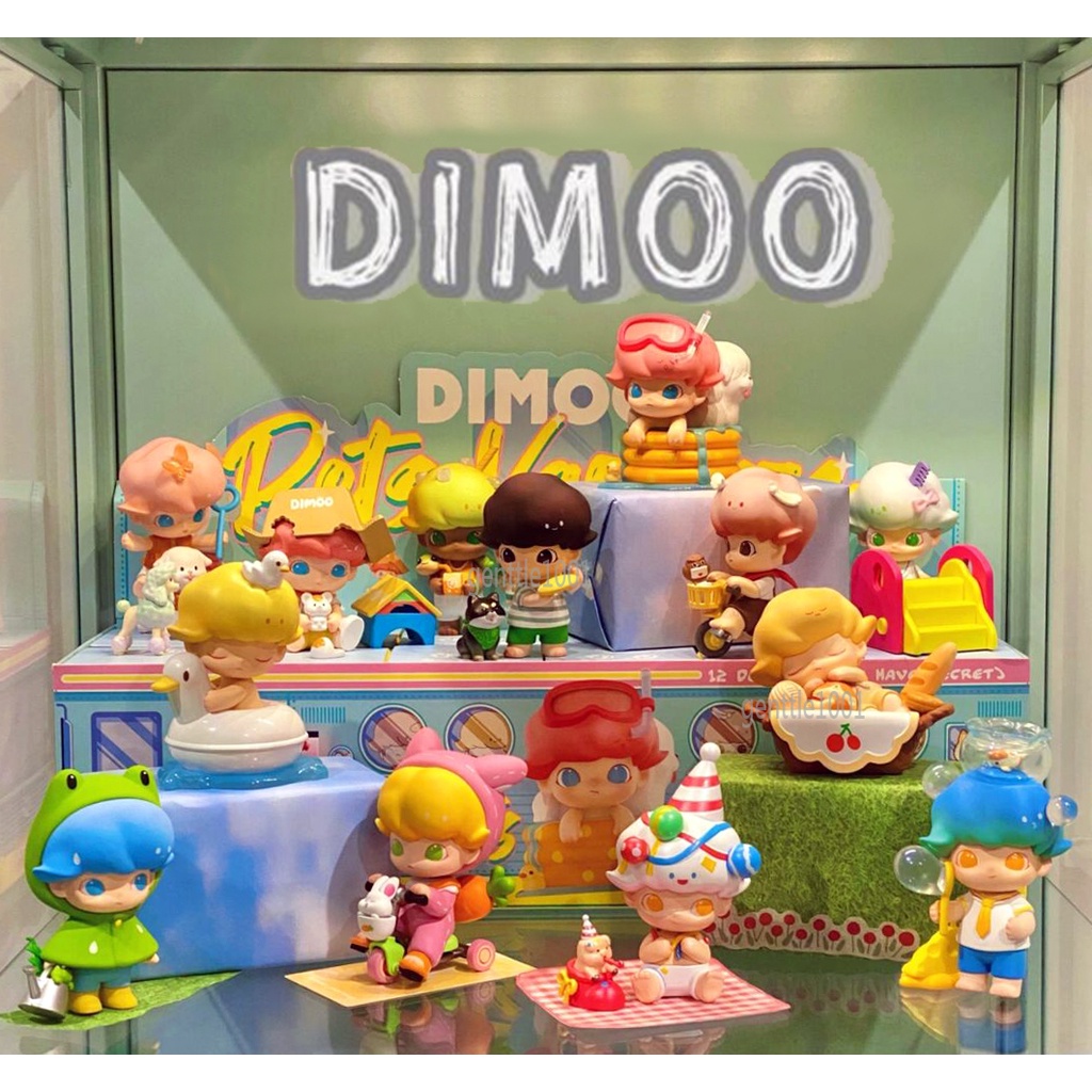 DIMOO Pet Vacation Series Box Play Pop Mart Blind Confirmation Unopened ...