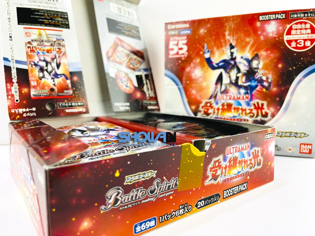 Battle Spirits Tactical Chess Set - CB22 Expansion Box - ULTRAMAN ...