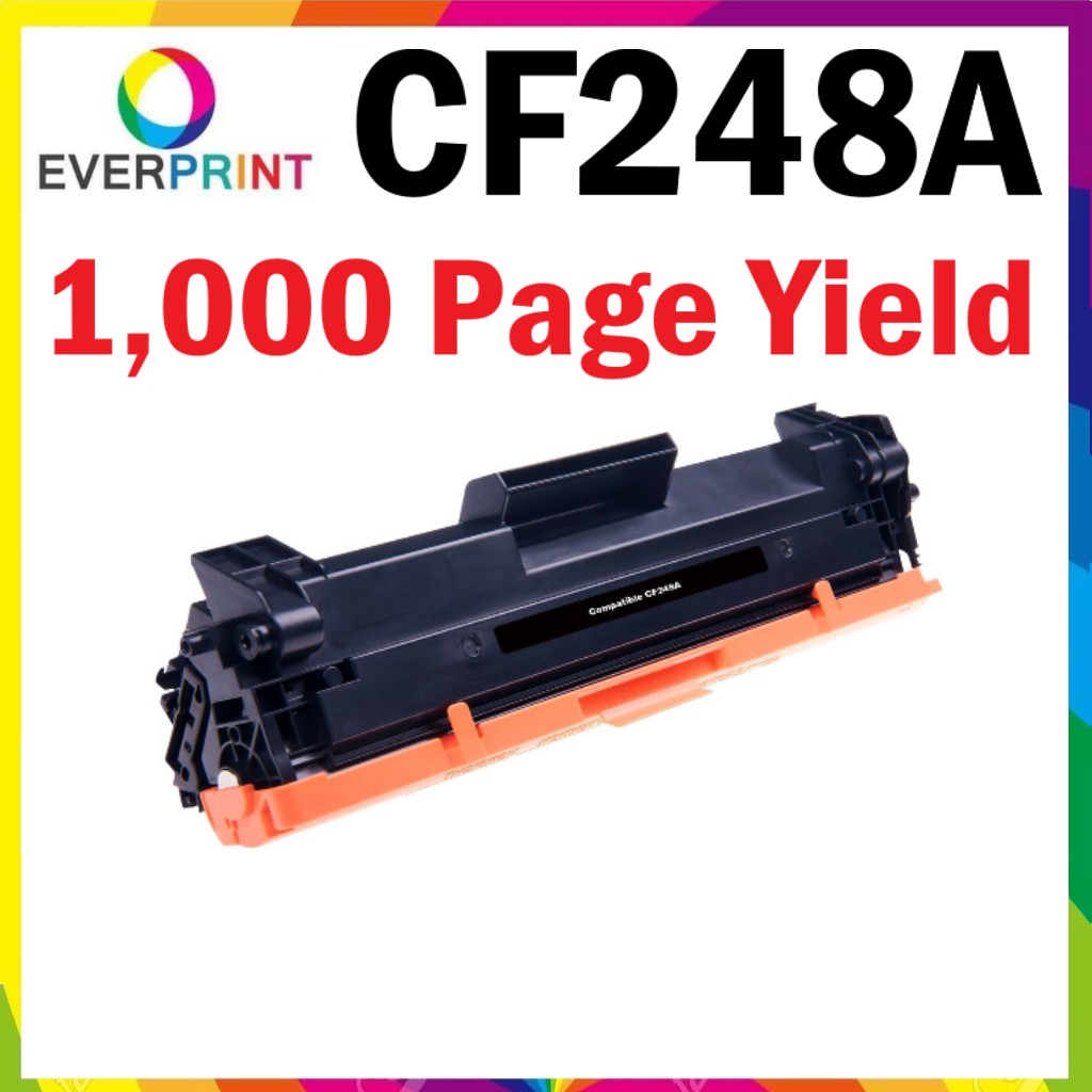 HP CF248A CF248X 48A 48X CF248 Compatible Laser Toner Cartridge Black ...