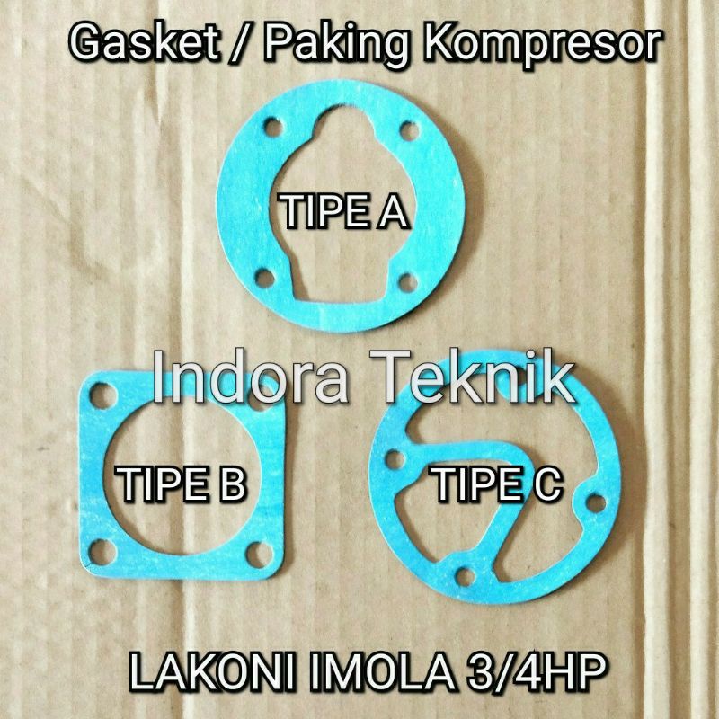 New!! IMOLA 3/4 HP - Air Compressor Gasket Gasket - Air Compressor ...