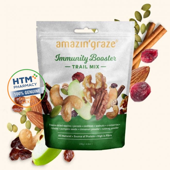 Amazin' Graze Nuts 130G - Immunity Booster Trail Mix | Shopee Malaysia