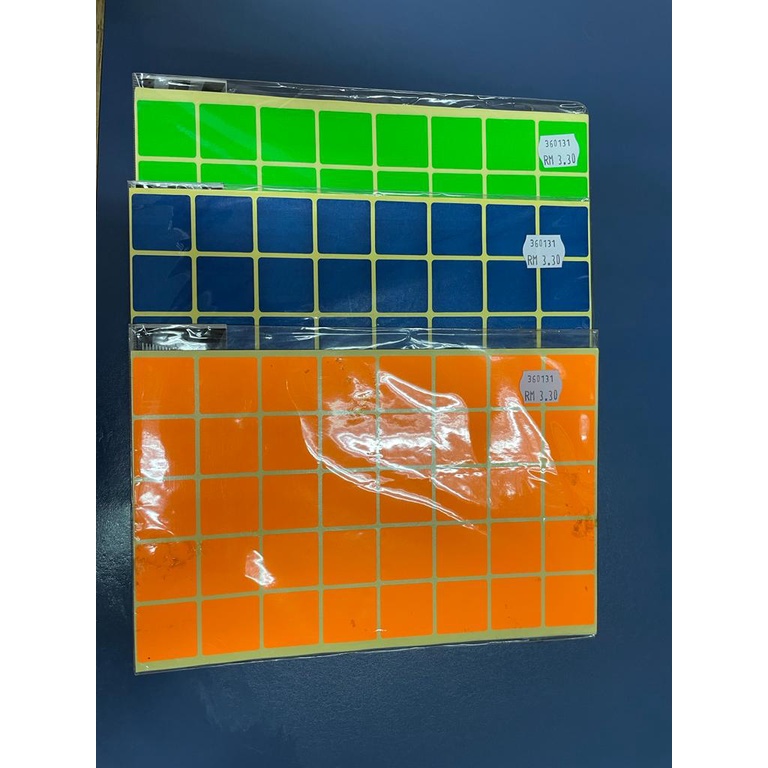 Sticker Label (25x25mm) | Shopee Malaysia