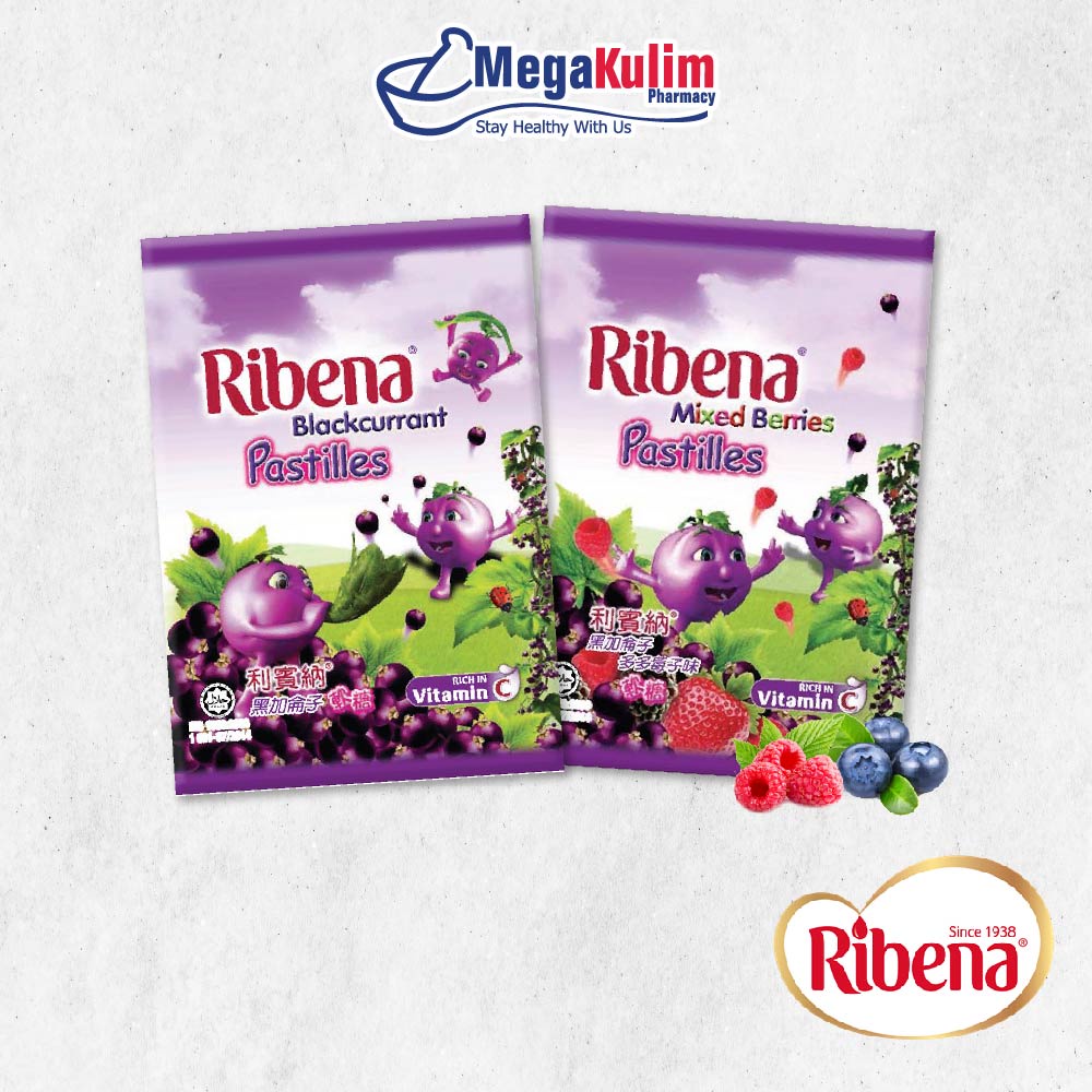 Ribena Pastilles Mixed Berries / Blackcurrant 10g | Shopee Malaysia