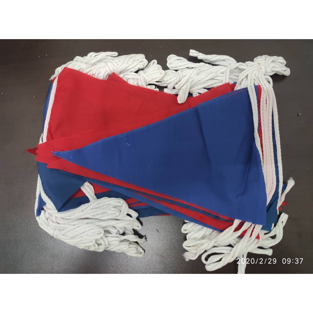 (Cotton) PETRON Colour Flag/Triangle Flag/Event Flag *READY STOCK ...