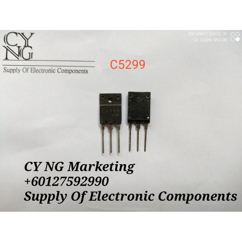 Power Transistor C5299(2SC5299)NPN CRT,TV SPARE PART | Shopee Malaysia