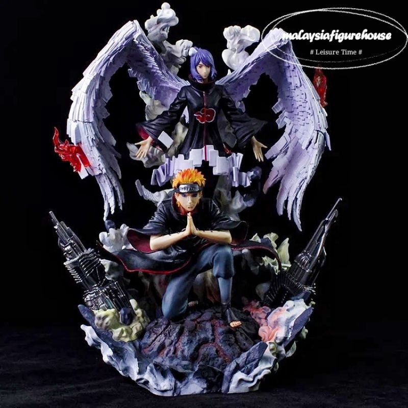 🔥READY STOCK🔥42CM CW NARUTO ANIME PAIN KONAN COPY RESIN GK ACTION ...
