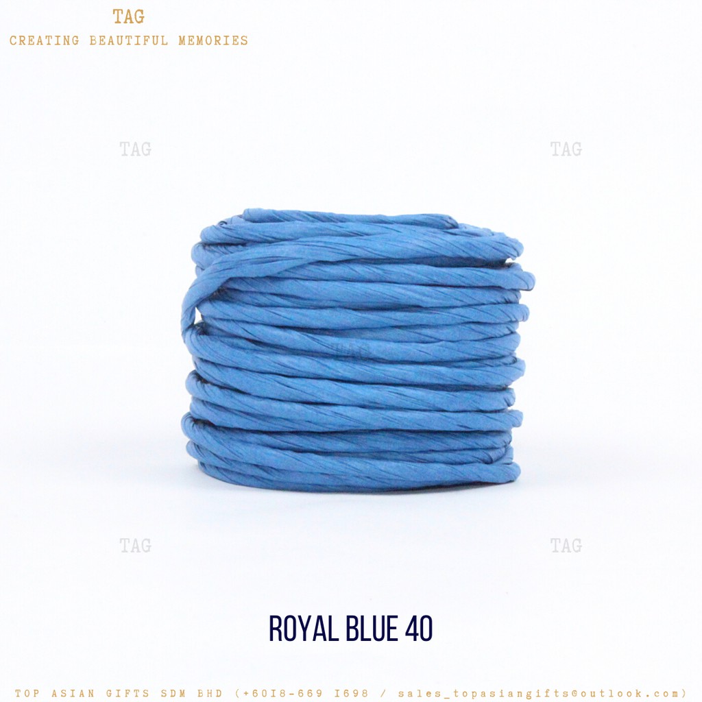 13Mtr +/-4mm Twisted Wedding Craft Decor DIY Flower Colour Paper Ribbon ...