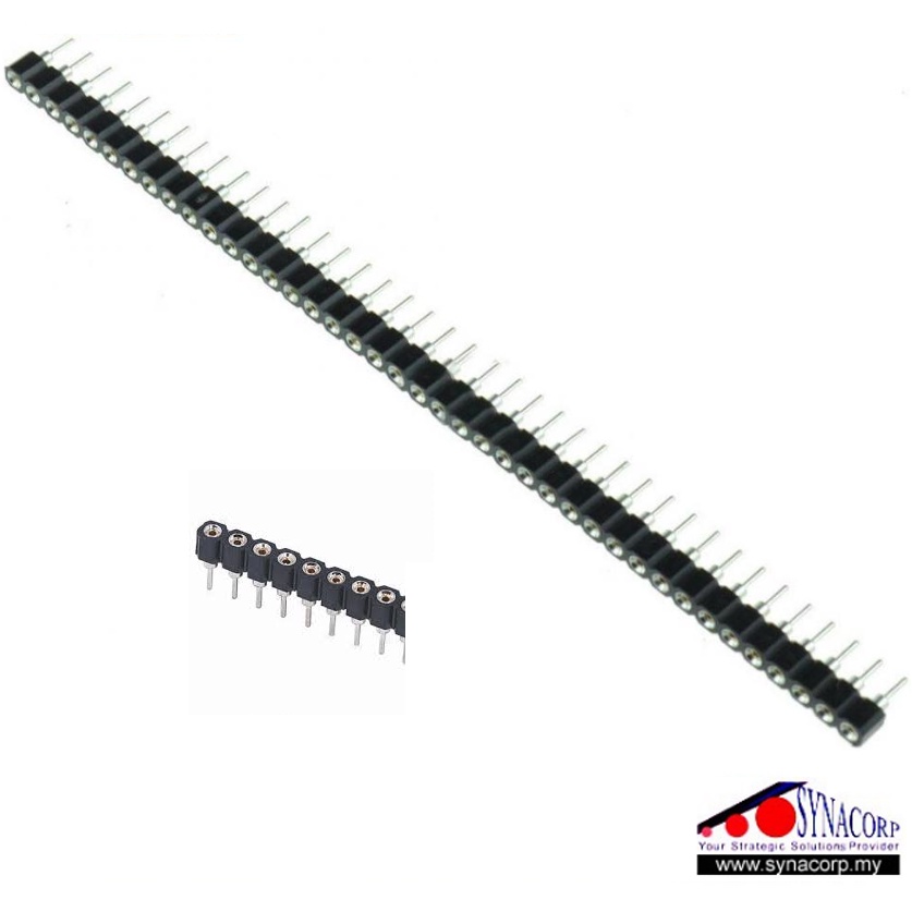Straight Turn Pin 40pin Male / Female Header Pin 2.54mm Pitch Turnpin ...